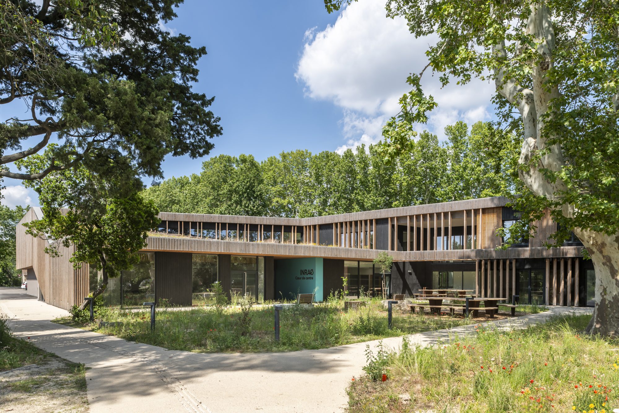 Cœur de Centre pour l’INRAE PACA à Avignon (84) – Agence Archipel